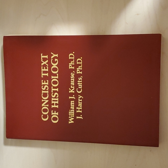 William J. Krause, J. Harry Cutts | Accents | Concise Text Of Histology ...